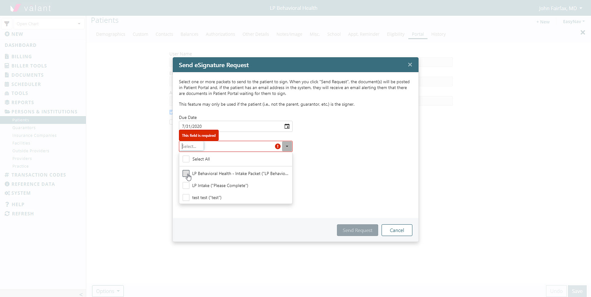 eSigning for Mental Health Practices | Valant eSignature